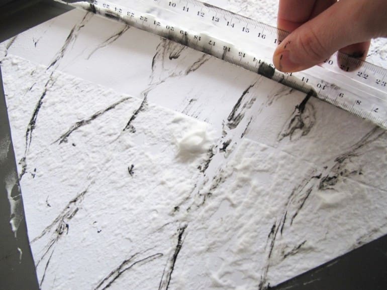 DIY marbled prints: Easy DIY artwork for your home