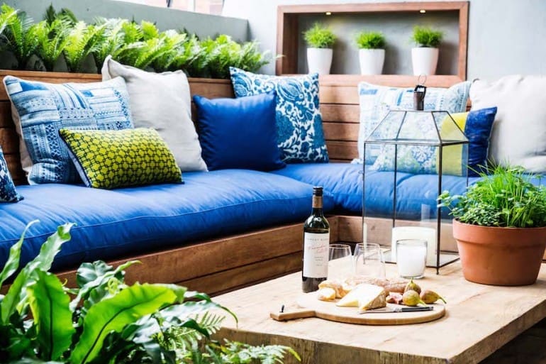 The Block Glasshouse: Week 9 room reveals | Apartment terraces