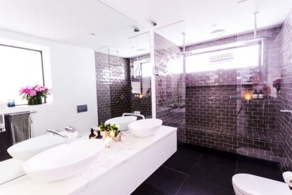 Ensuite room reveals on The Block Triple Threat, luxury bathrooms