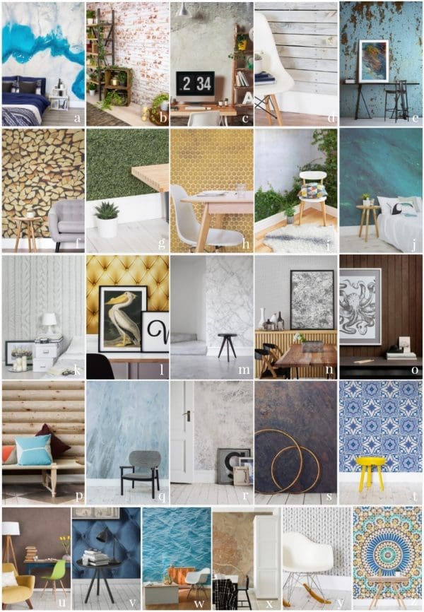 The A to Z of Wallpaper Textures l Stylish Wallpaper