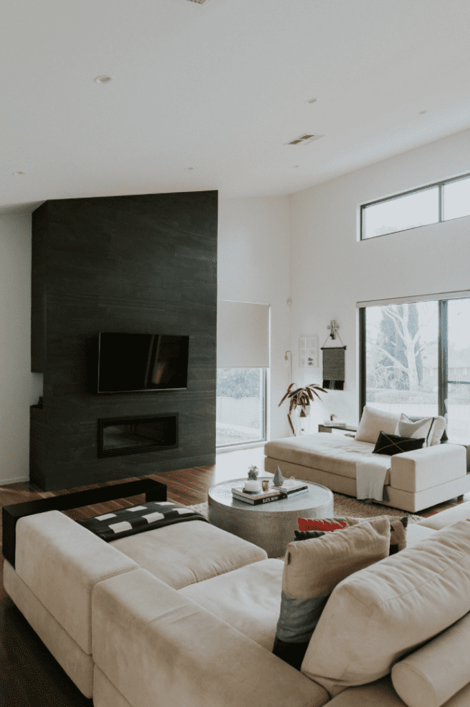 Maria opens the doors to her luxurious and contemporary home