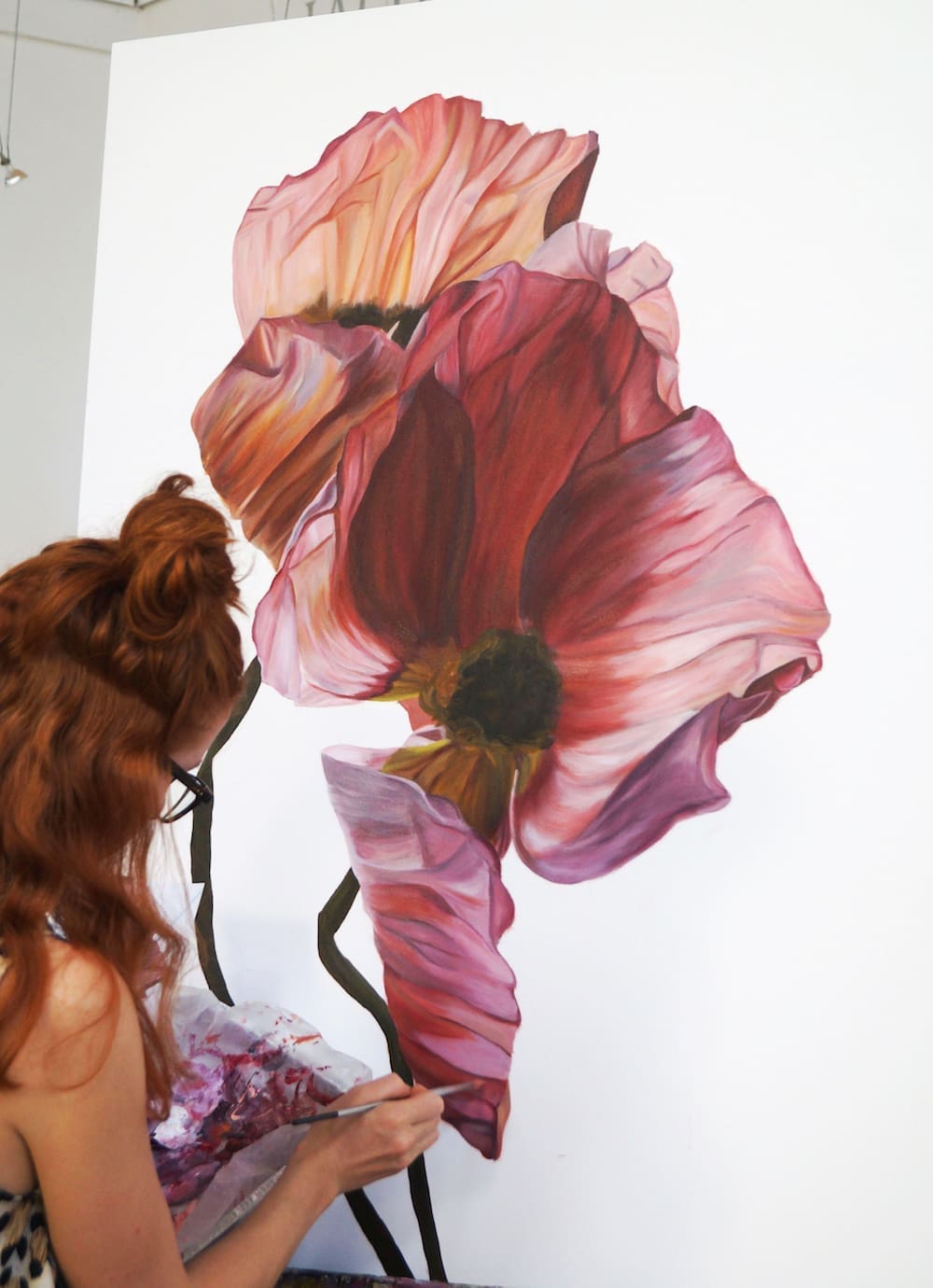 Freya Powell's vibrant floral artworks will stun you | Style Curator