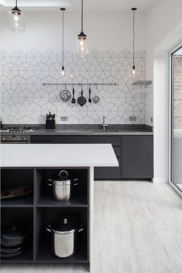 11 types of white kitchen splashback tiles | Style Curator