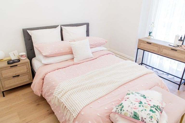 Using latest season pieces from BIG W to style 1 bedroom in 3 ways!