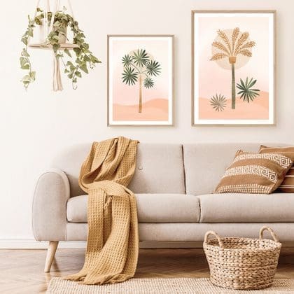 Affordable artwork for the home with Boho Art & Styling