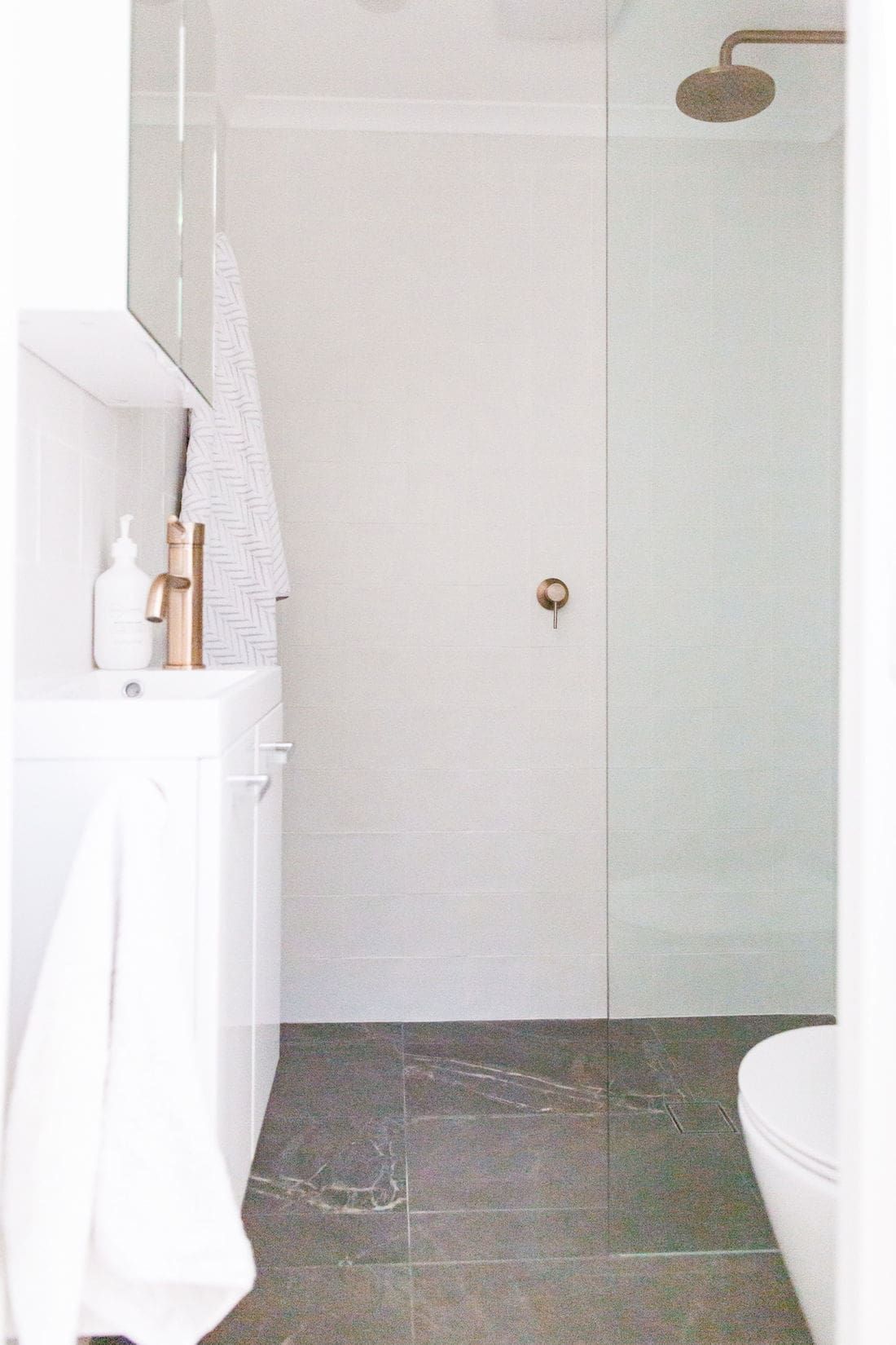Erskineville bathroom before and after: Smallest bathroom ever! | Style ...