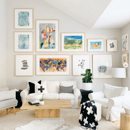 Gallery wall inspiration: Round up of the best gallery walls