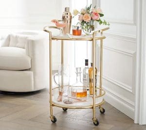 How to style a bar cart | Style Curator