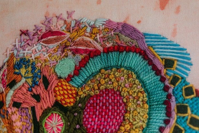 Discovering the beautiful and unique embroidery art of Fleur Woods