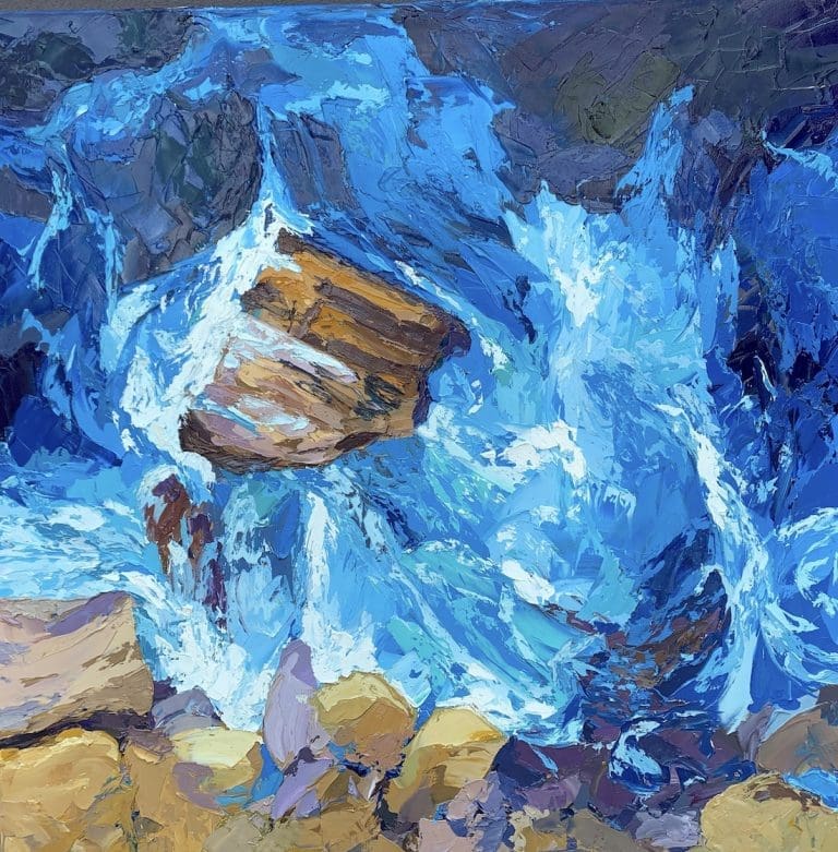 Chris Mercer artist spotlight: Discover her vibrant and joyous paintings