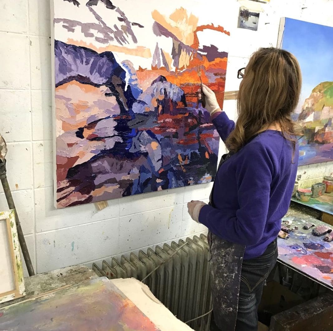 Chris Mercer artist spotlight: Discover her vibrant and joyous paintings