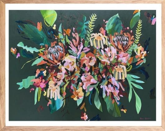 Organic strokes of abstract artist, Prudence DeMarchi - Style Curator