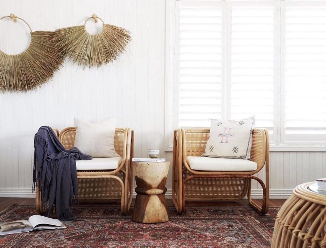 How to incorporate rattan furniture into modern interiors | Style Curator