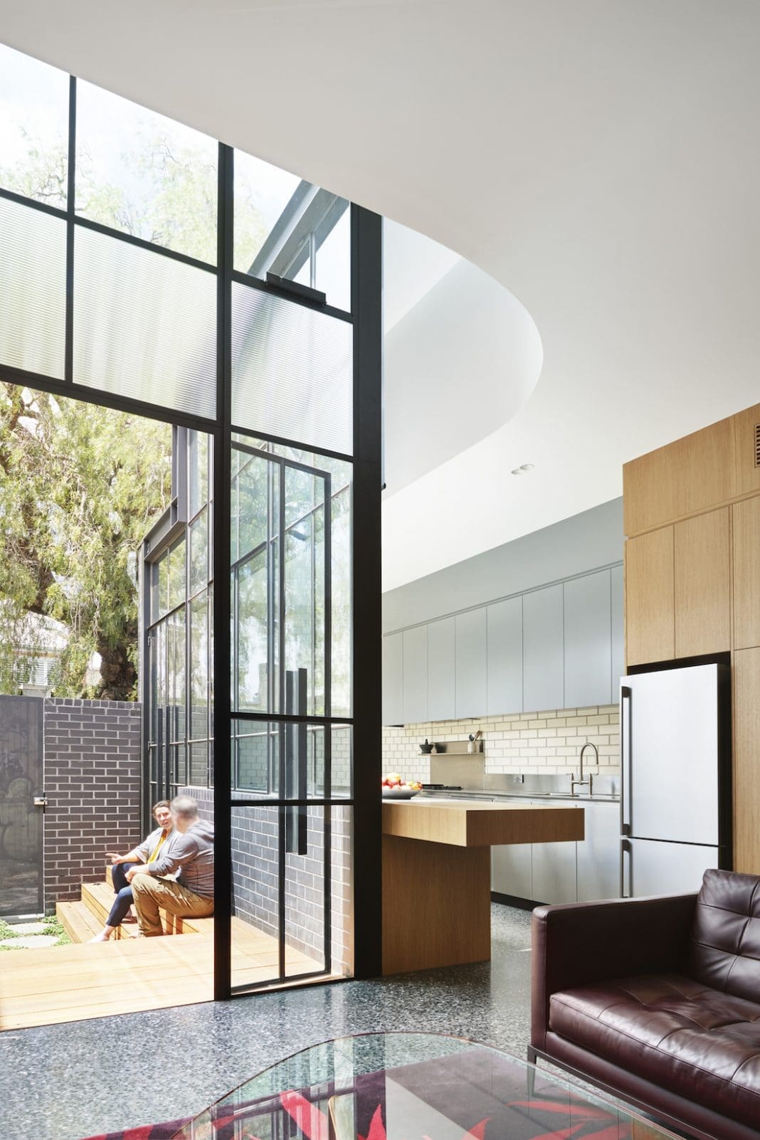 A look inside the sleek, curved beauty of Turn House | Style Curator