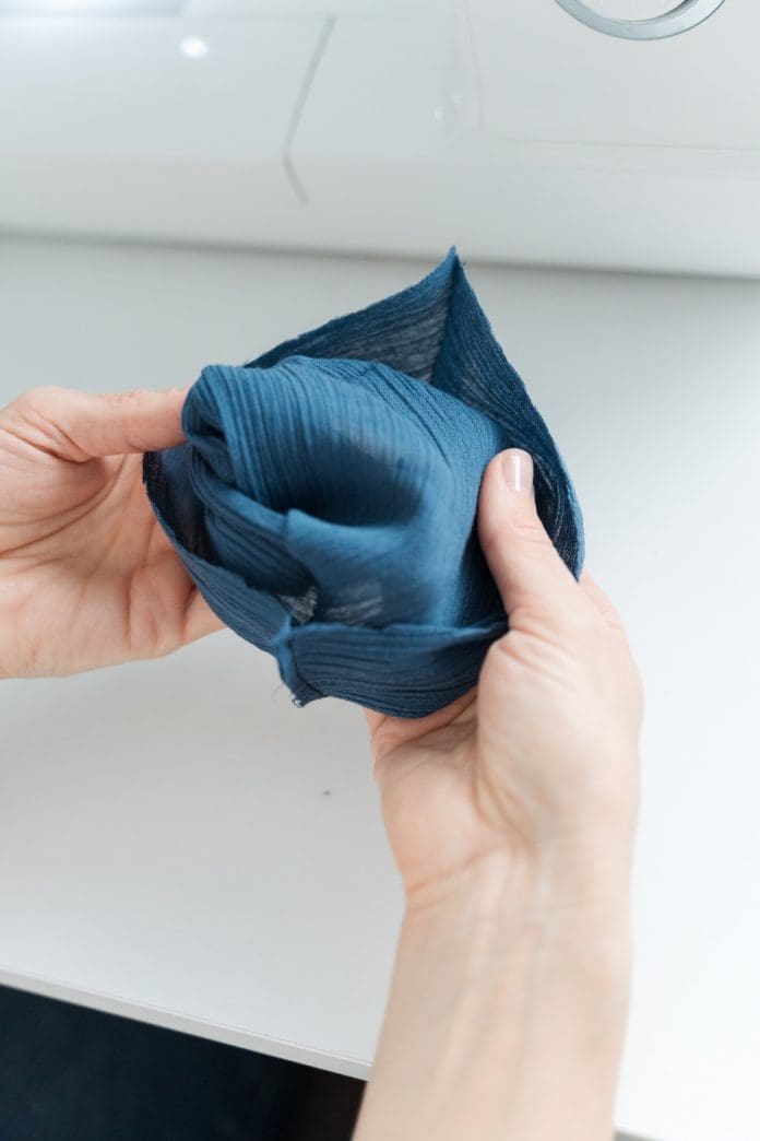 DIY garland bunting flags for nursery or child's room | Style Curator