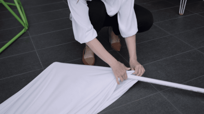 DIY outdoor cinema screen: Make your own oversized movie screen