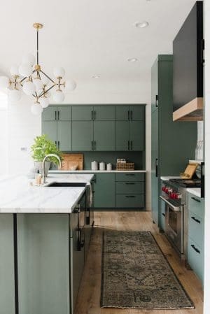 Colour crush: Gorgeous green kitchens | Style Curator