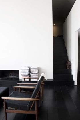 Make a statement with black floors — hardwood, tile or carpet | Style ...