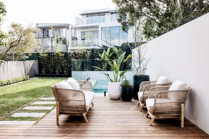 Backyard inspiration: Creating two modern backyards from the rubble