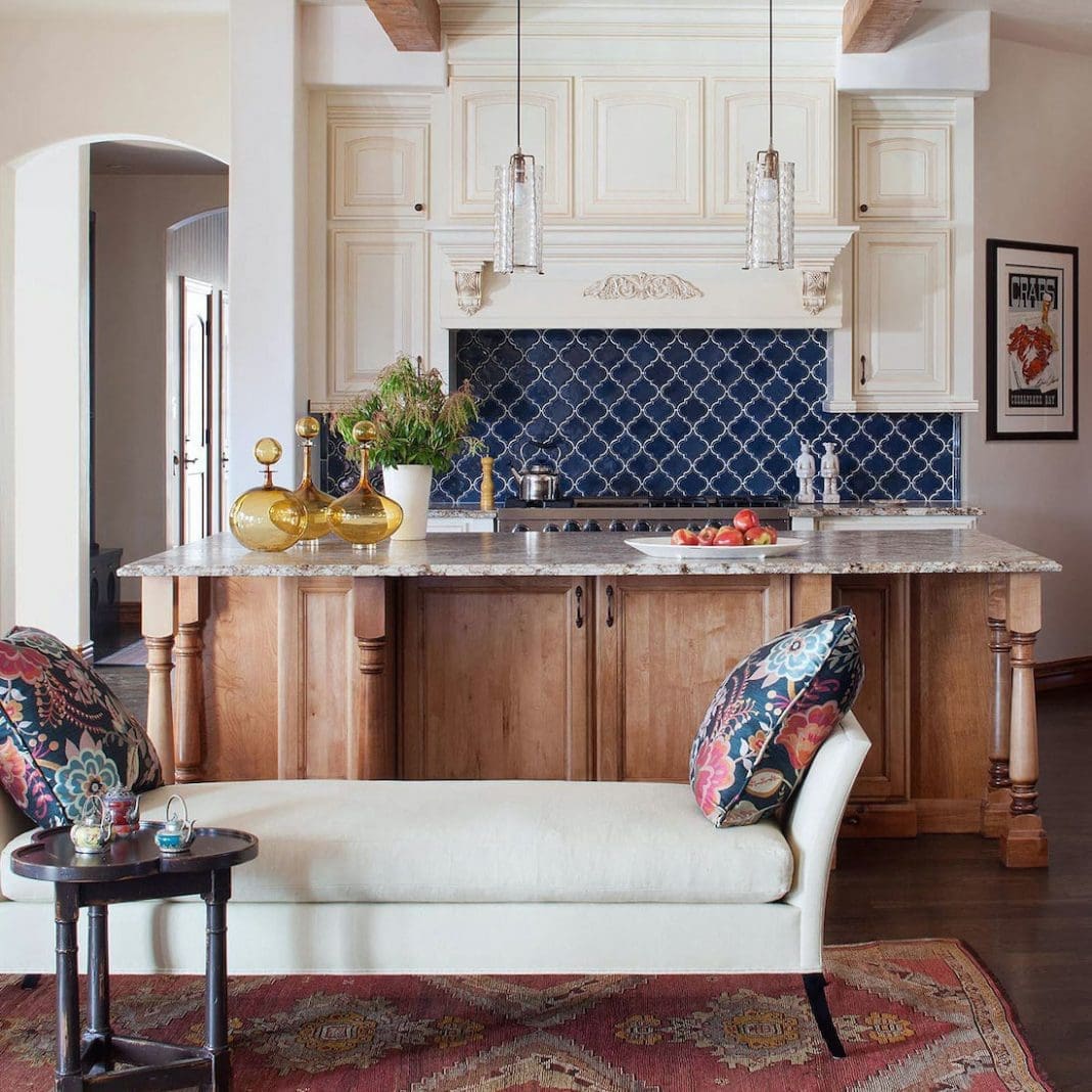 14 types of blue kitchen splashback tiles | Style Curator