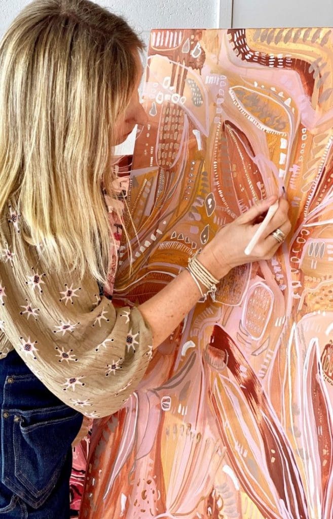 The colourful botanical abstracts by artist Carley Bourne | Style Curator