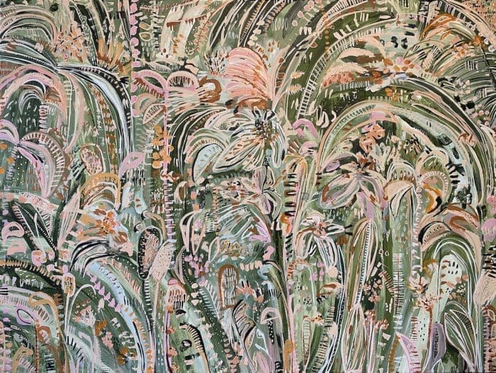 The colourful botanical abstracts by artist Carley Bourne | Style Curator