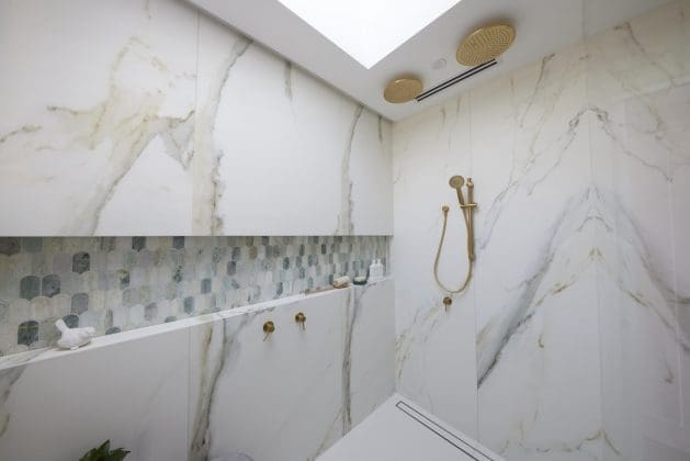 The Block 2021: Week 5 — Master bathroom reveal | Style Curator