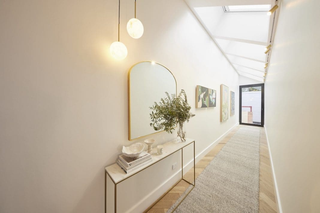 The Block 2021: Week 9 — Laundry, hallway and powder room reveal