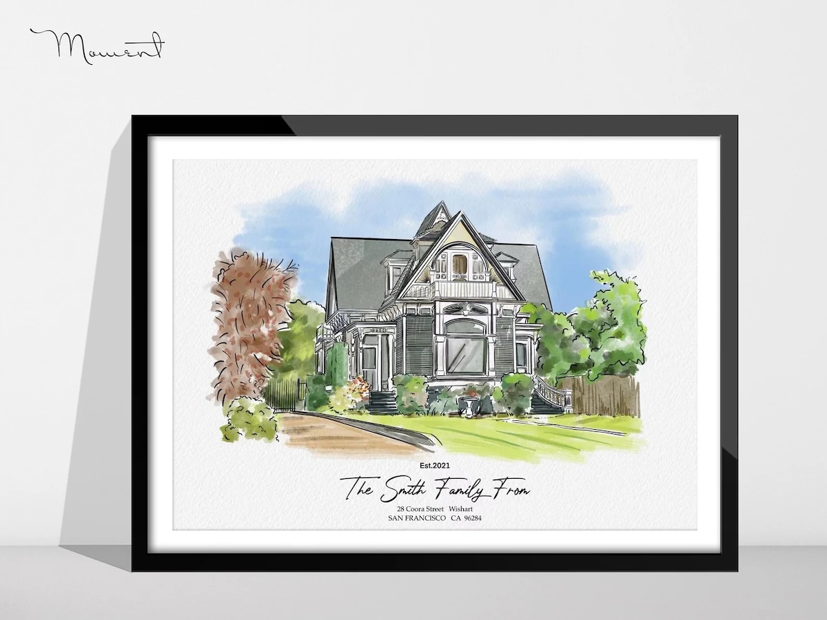 Celebrate your home with a house portrait: 5 artists to consider