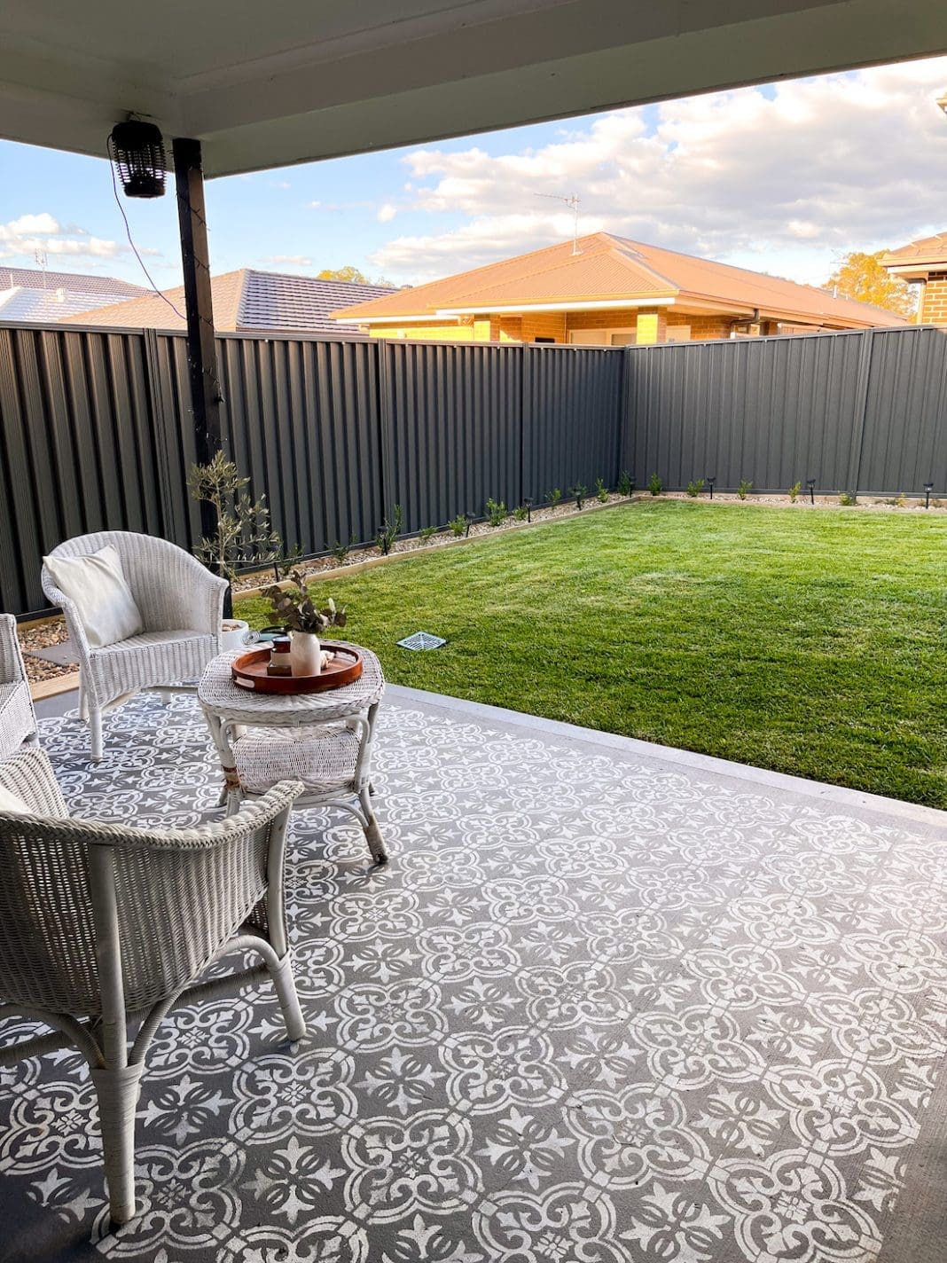 Easy budget alfresco makeover DIY to transform an outdoor space | Style ...