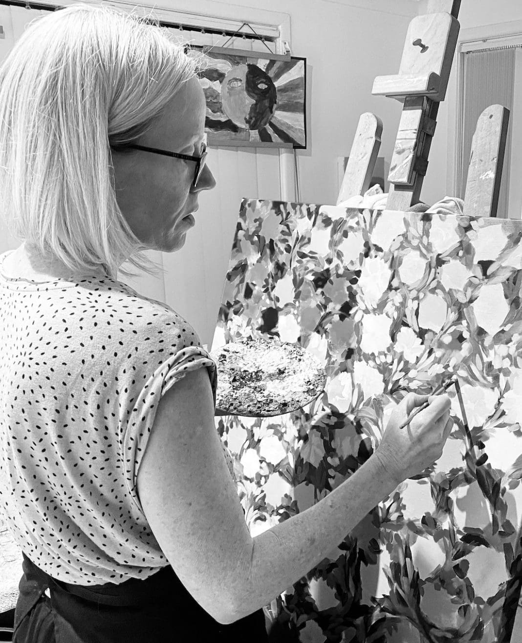 Escape to a floral wonderland with art by Sam Matthews | Style Curator