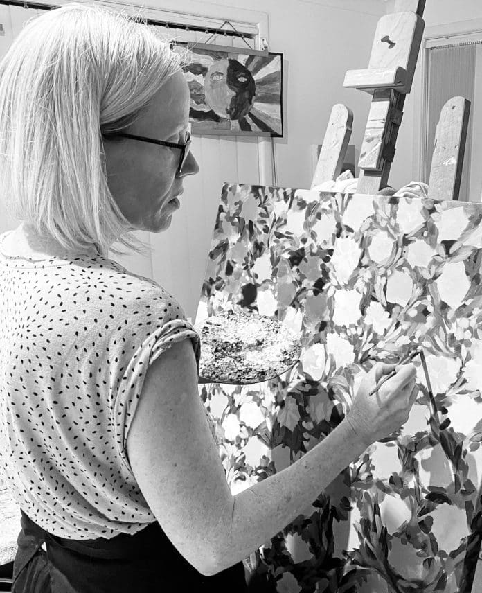 Escape to a floral wonderland with art by Sam Matthews | Style Curator