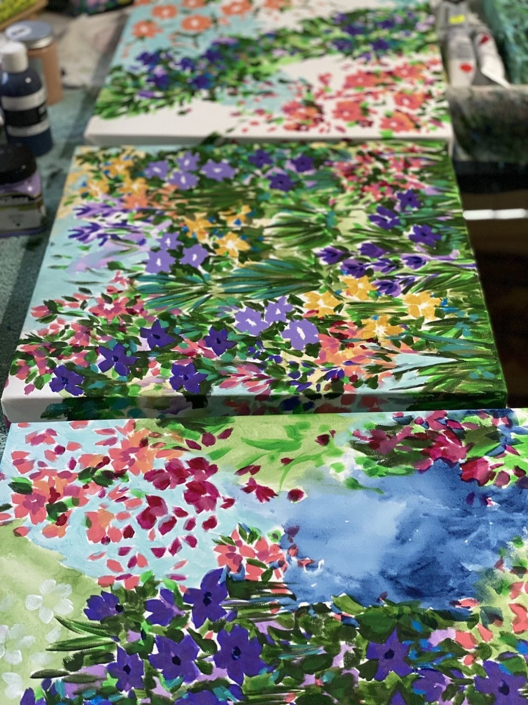 Escape to a floral wonderland with art by Sam Matthews | Style Curator