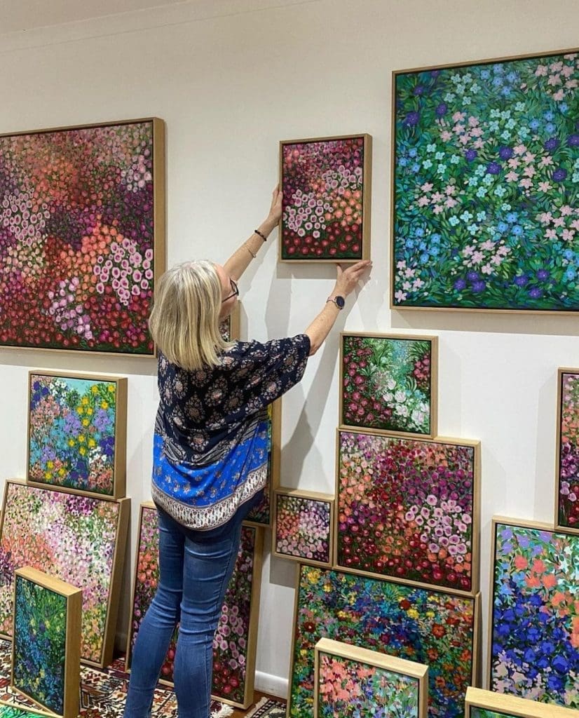 Escape to a floral wonderland with art by Sam Matthews | Style Curator