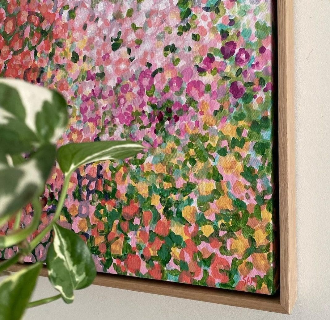 Escape to a floral wonderland with art by Sam Matthews | Style Curator
