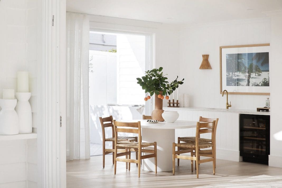 The light bright beautiful interior from Three Birds | Style Curator