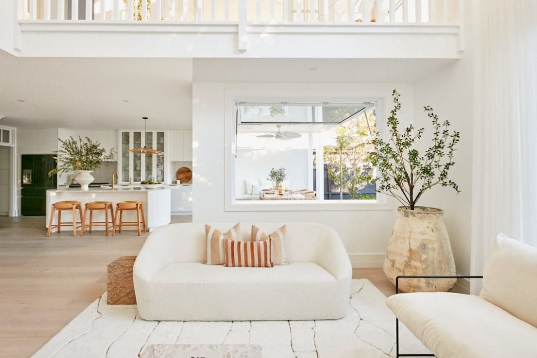 The light bright beautiful interior from Three Birds | Style Curator