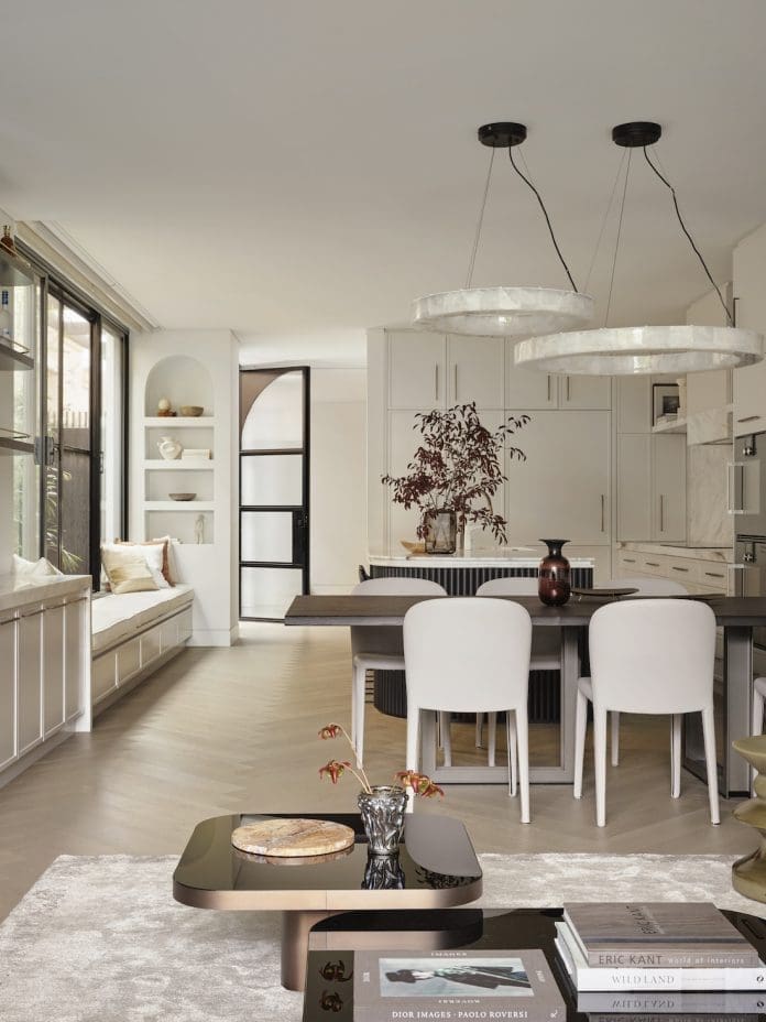 First Blush: A luxe residential project with blush powder room