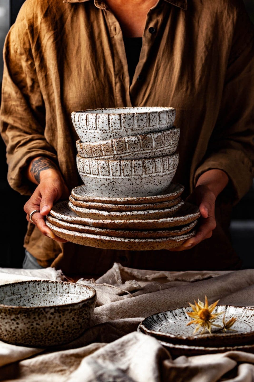 Textural handmade pieces from Airr Made Ceramics | Style Curator