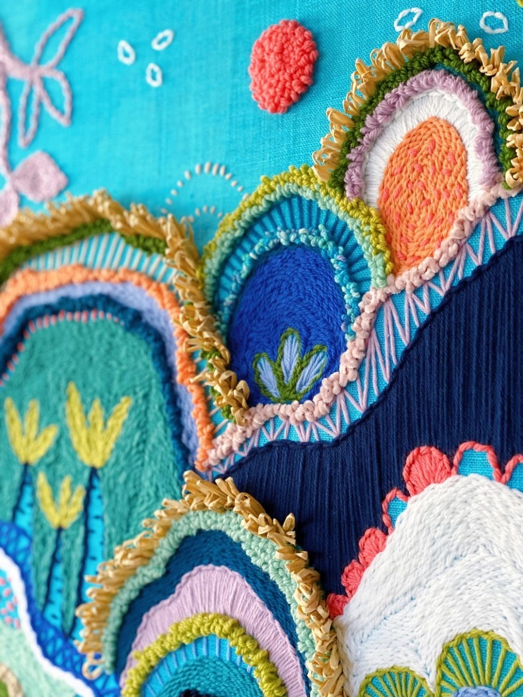 Colourful fun tapestry art from Pi Williams | Style Curator