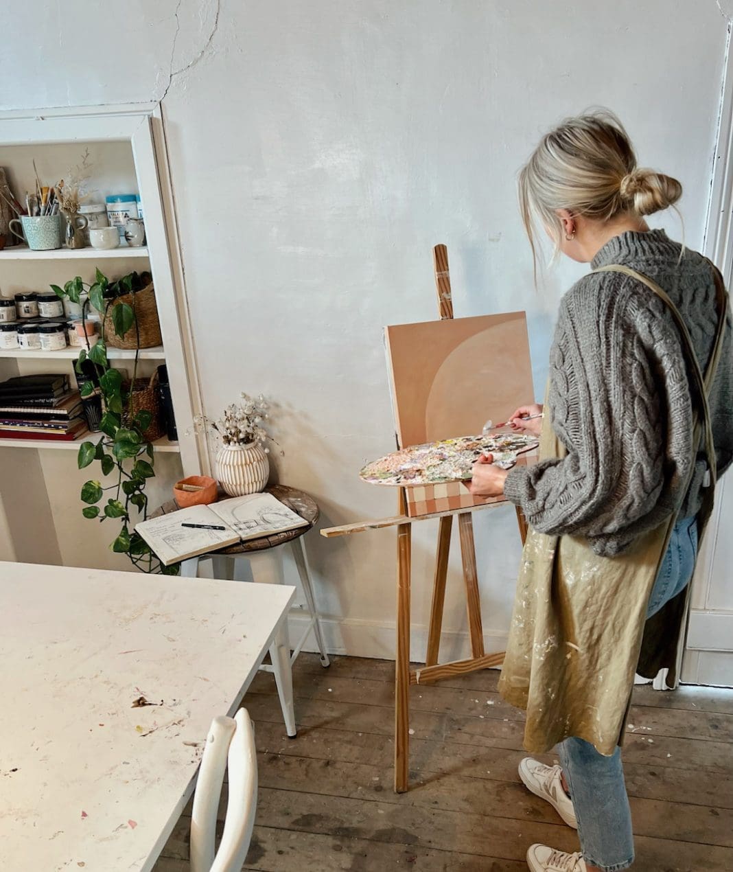 Abstract still life paintings from Art by Ally S | Style Curator