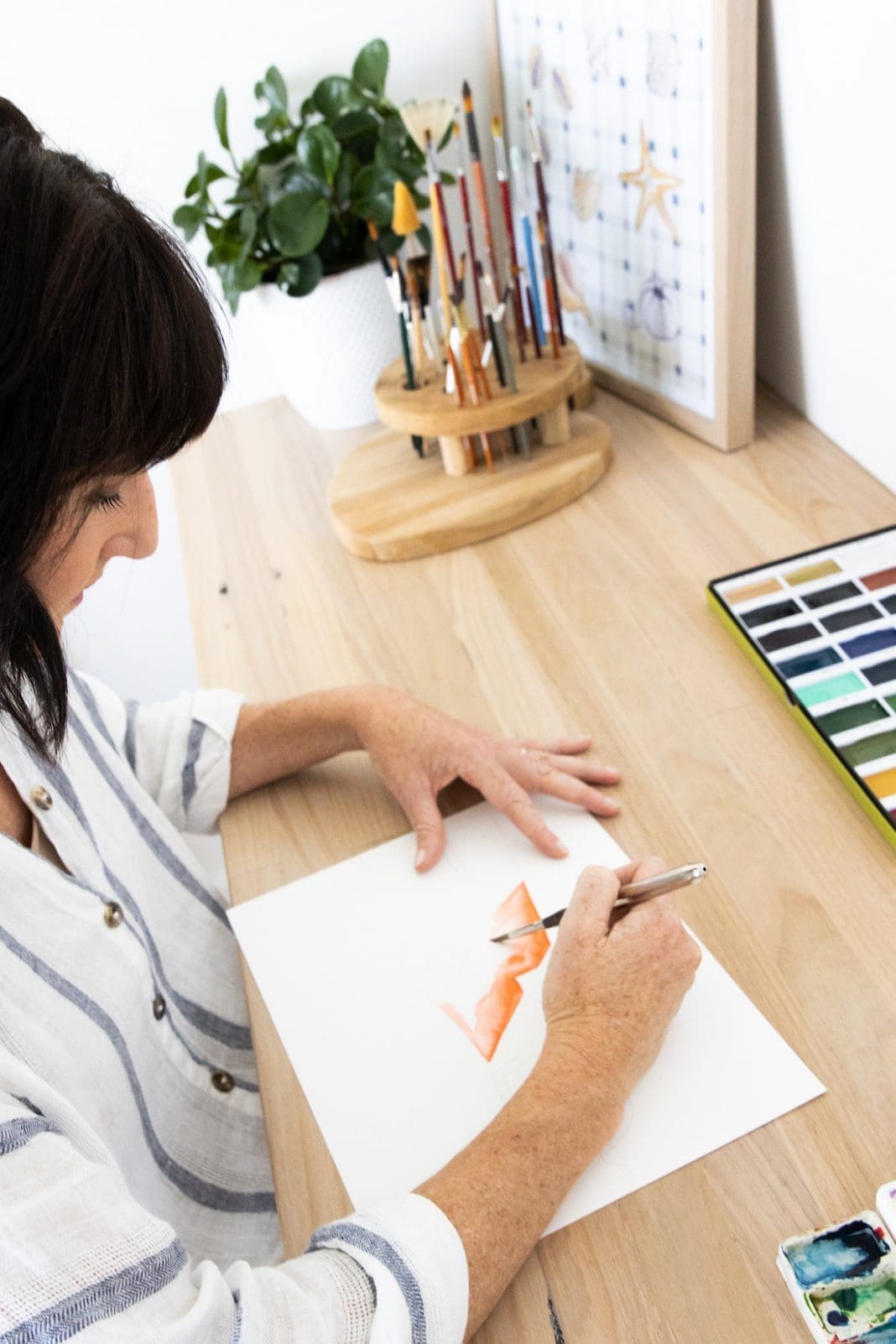 Hand drawn watercolour artworks | Style Curator