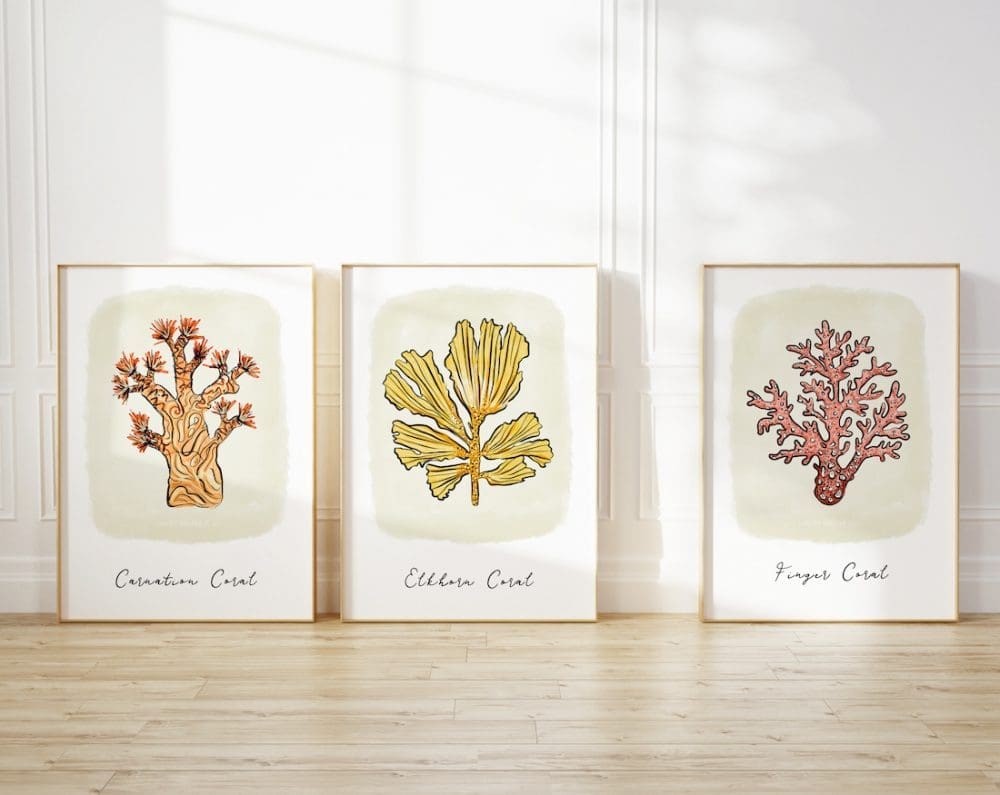 Hand drawn watercolour artworks | Style Curator