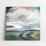 Abstract florals and landscapes from Kelly Dean | Style Curator