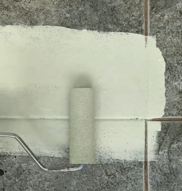 The super easy checker floor DIY that only needs three materials