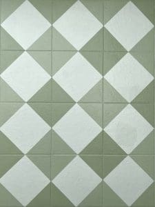 The super easy checker floor DIY that only needs three materials