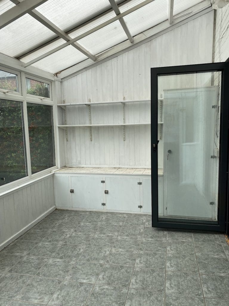 The super easy checker floor DIY that only needs three materials