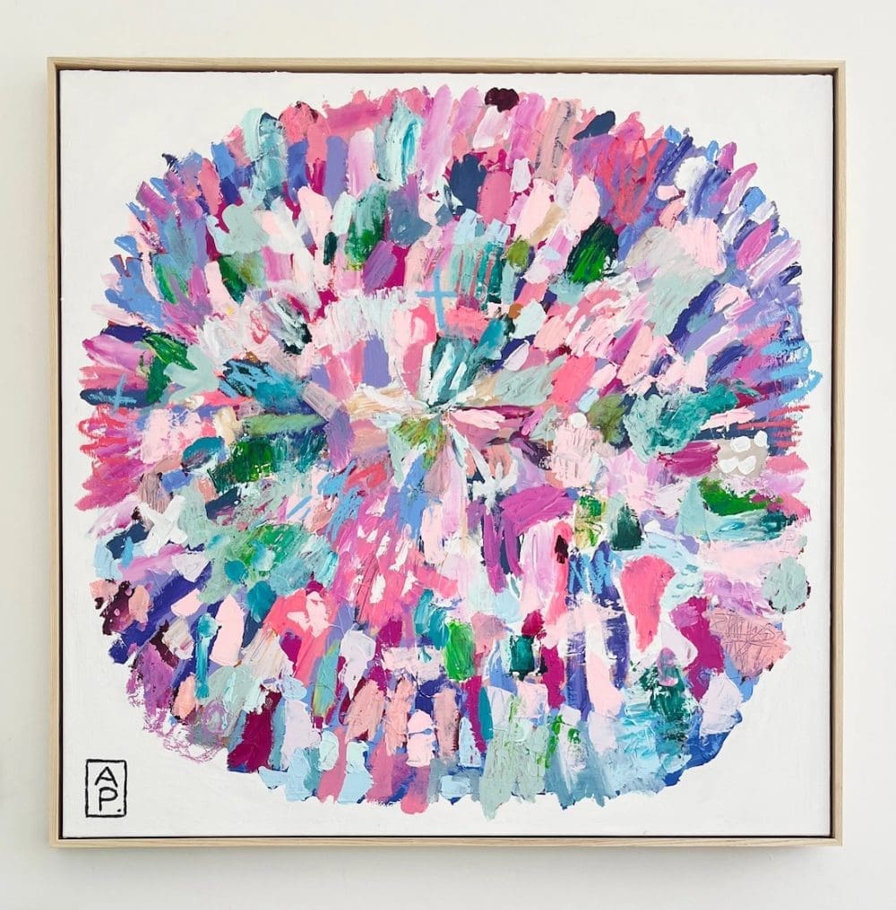 The fun, quirky and rainbow abstract art from Anna Price Art | Style ...