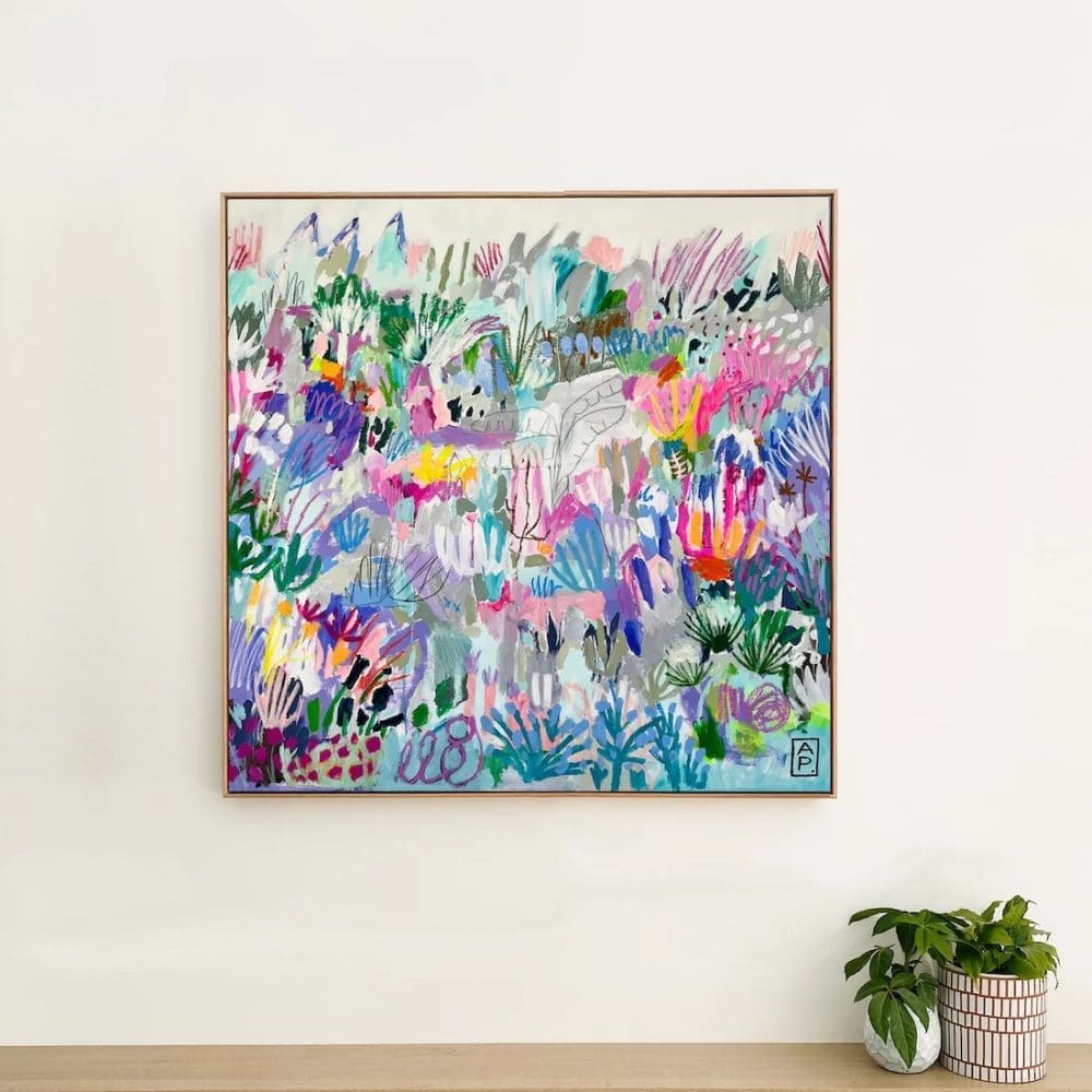 The fun, quirky and rainbow abstract art from Anna Price Art | Style ...