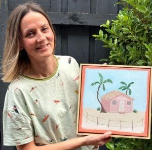 Fun loving, summer inspired art from Catherine Hayler Art | Style Curator